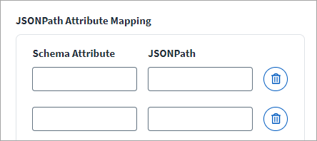 Jsonpath Attribute Mapping