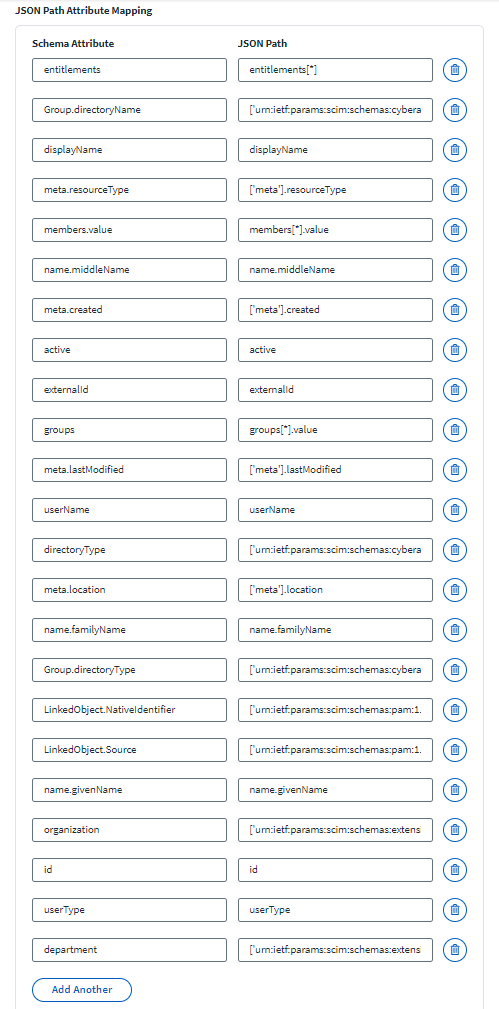 Aggregation Settings