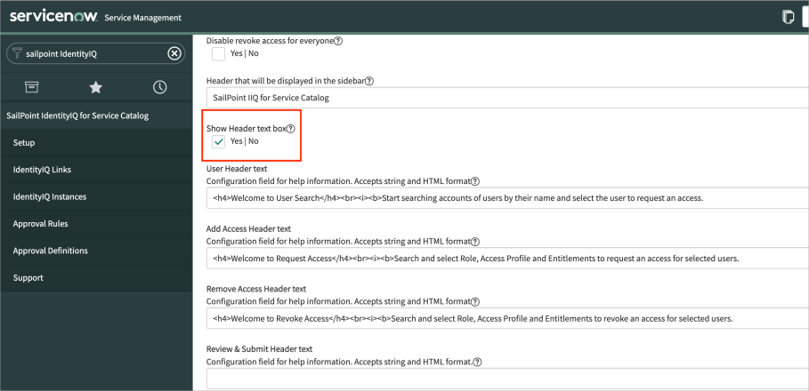 Configuring Page Headers