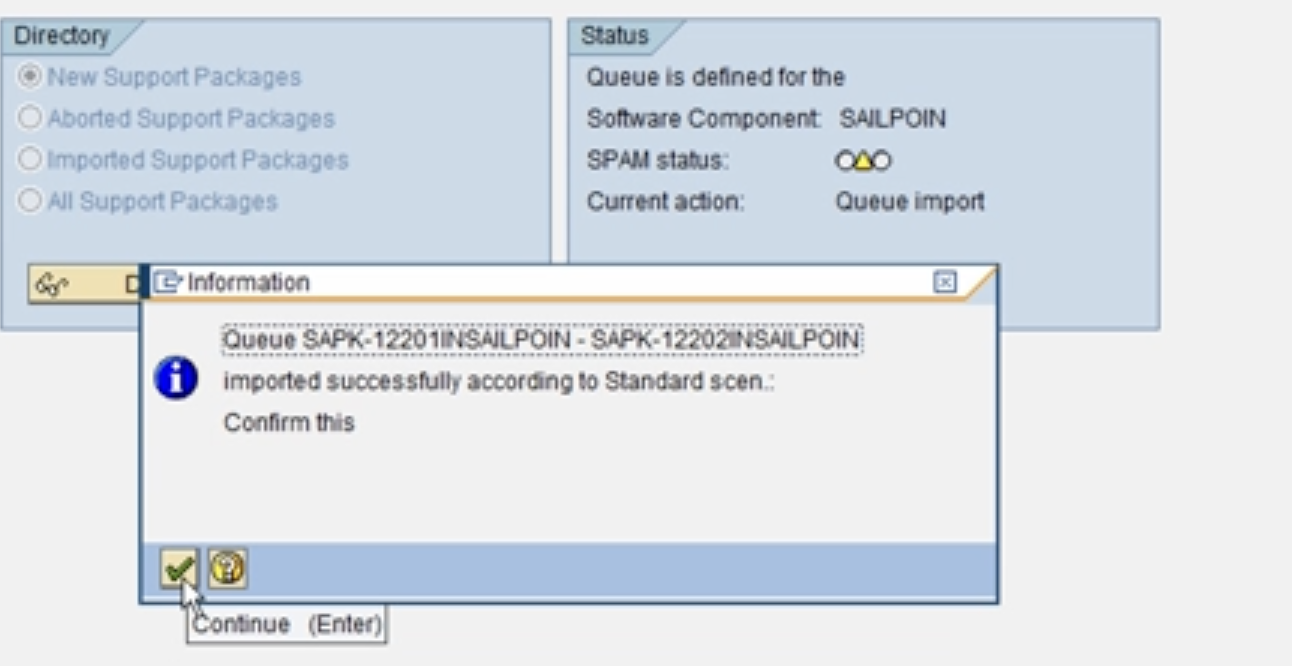 Importing Support Packages for Add-On SAILPOIN