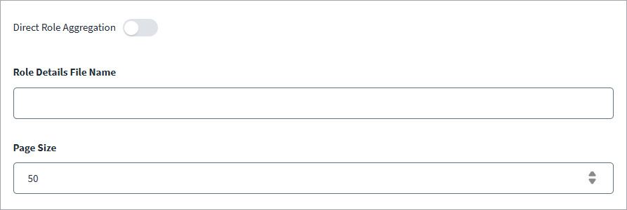 Aggregation Settings