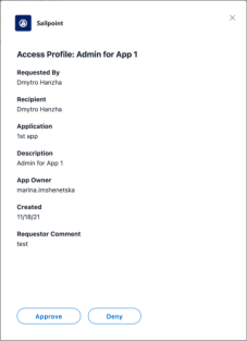 Reviewing Access Requests