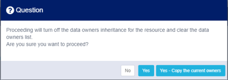 Data Owner Inheritance